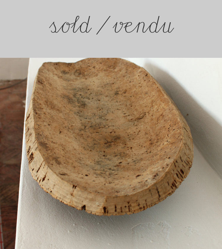 Vintage cork dish (sold) – Cachette